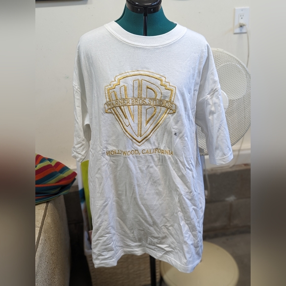 Warner Bros. | Shirts | Vintage Wb Warner Brothers Hollywood Ca Xl ...